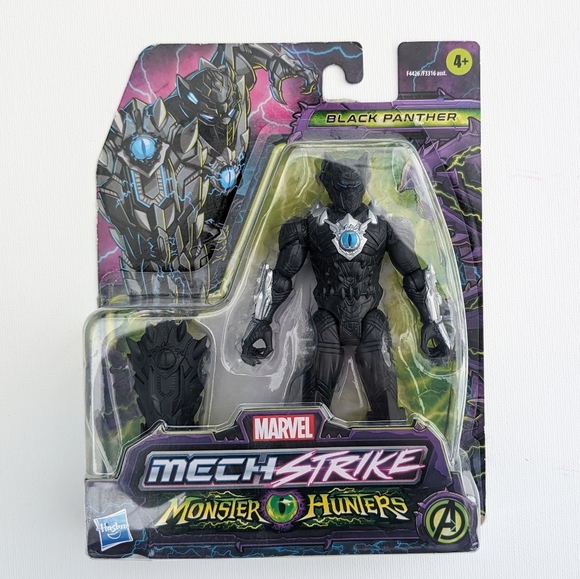 Hasbro | Toys | Marvel Black Panther Mech Strike Monster Hunter Action ...